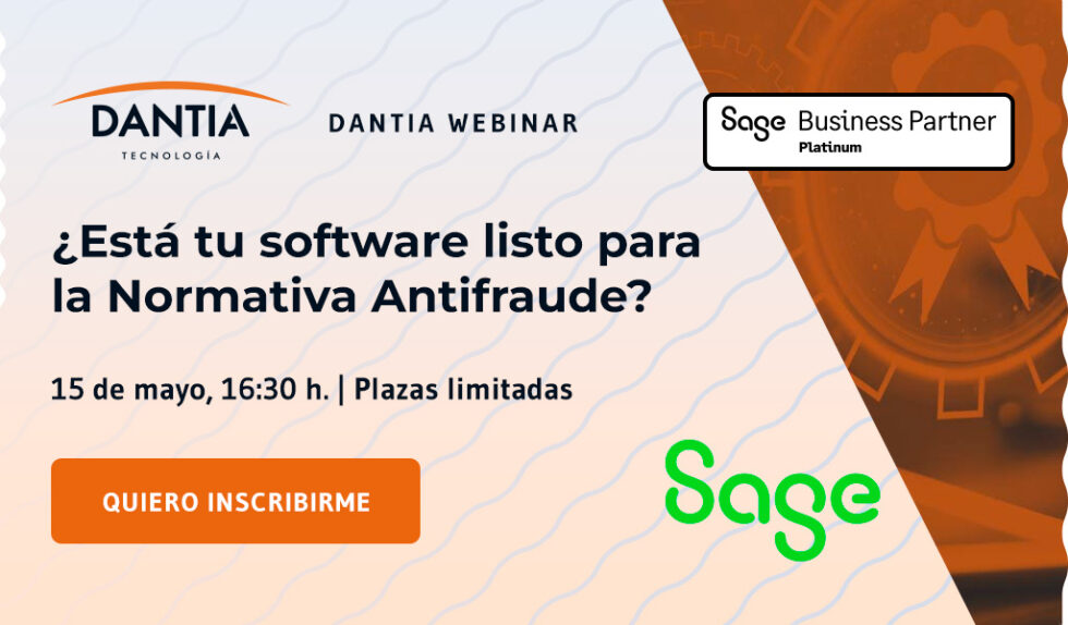 ¿Está tu software listo para la Normativa Antifraude? - DANTIA Tecnología